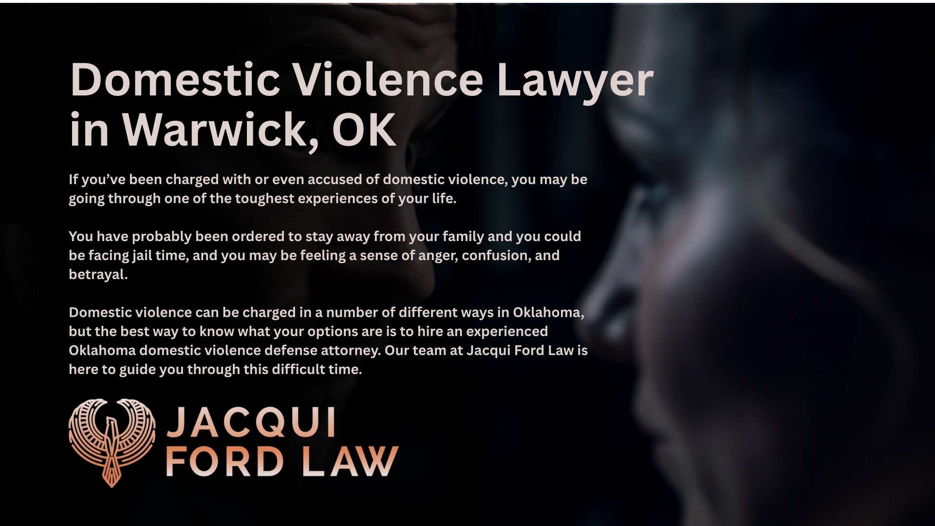 Trusted Domestic Violence Lawyer Near Warwick, OK